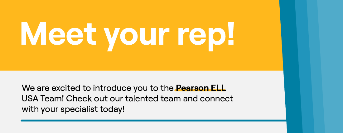 Meet Your Rep – Pearson ELT USA
